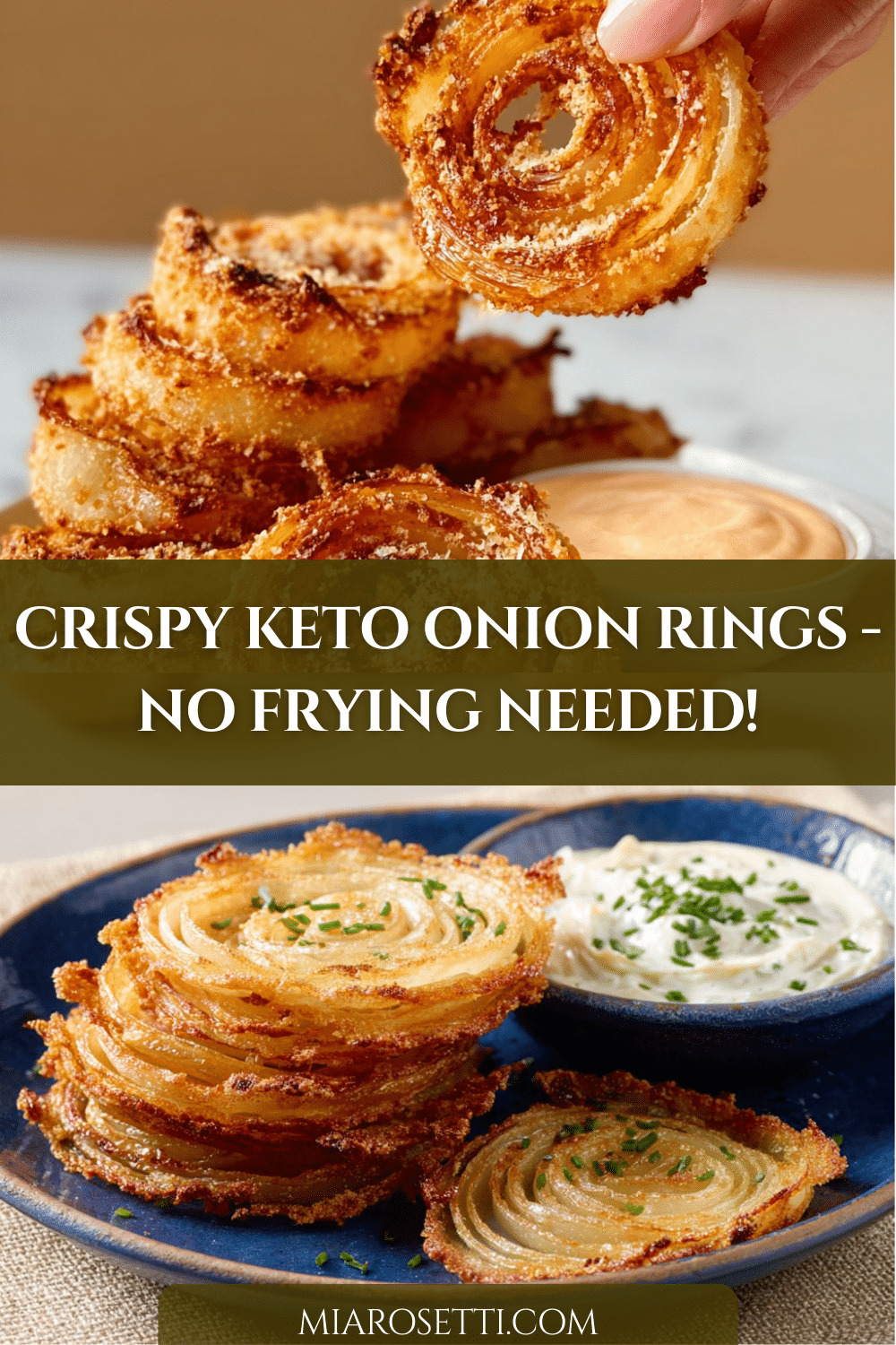 High-Protein Keto Onion Rings Hack: Crispy & Healthy Recipe