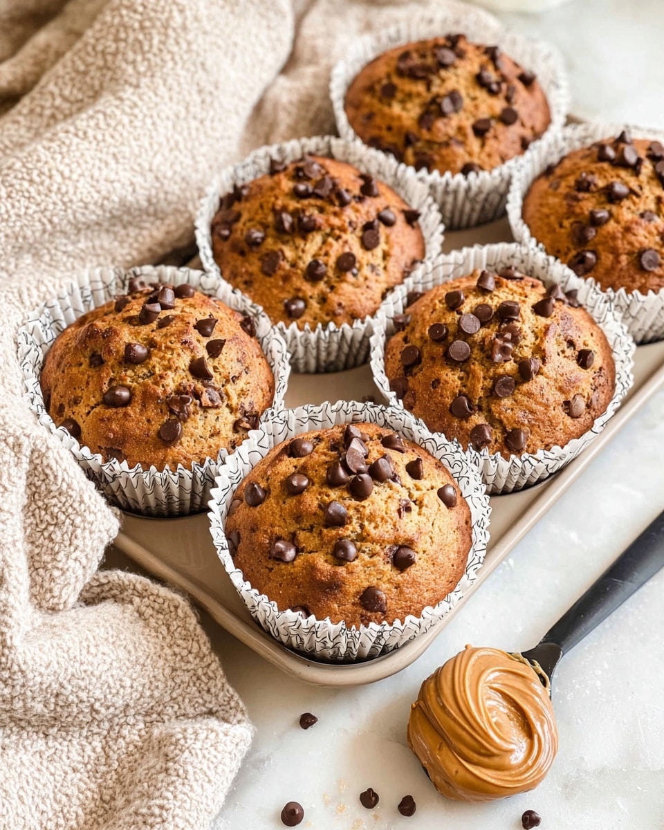 Healthy Greek Yogurt Peanut Butter Muffins - Delicious & Easy