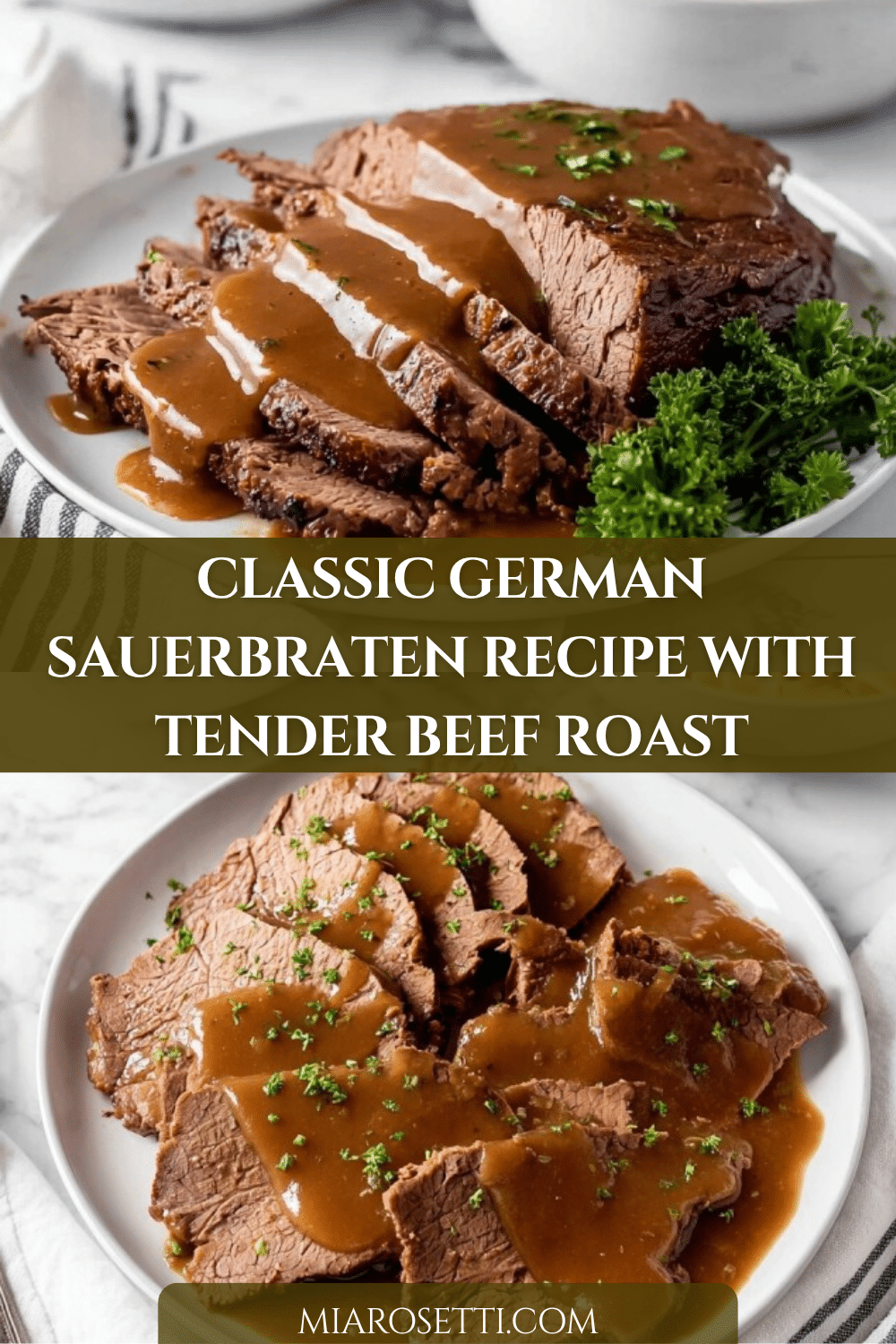 German Sauerbraten: Classic Marinated Braised Beef Dish