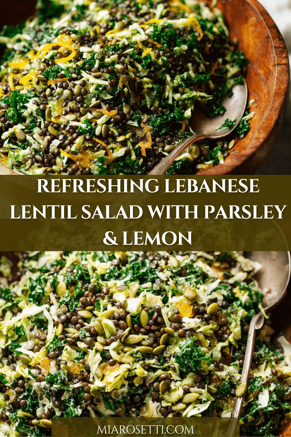 Lebanese Lentil Salad: Fresh Mediterranean Flavors | Recipe