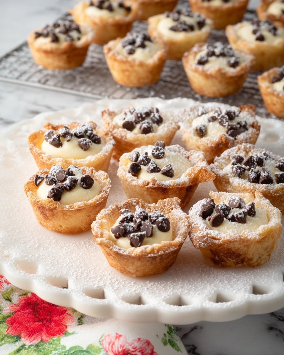 Cannoli Bites Recipe: irresistible Italian dessert treats