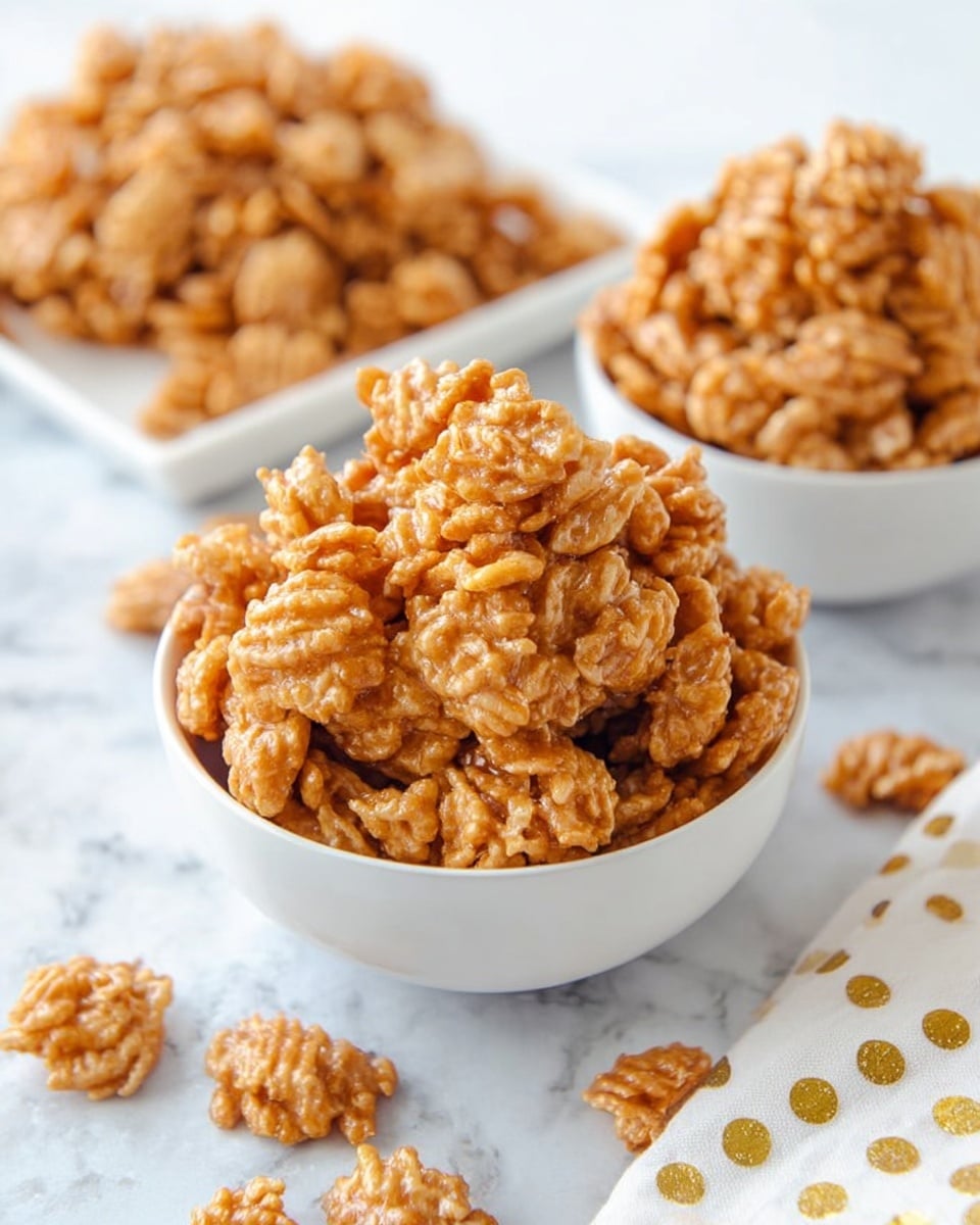 Caramel Crispix: Irresistible Crunchy Caramel Cereal Snack